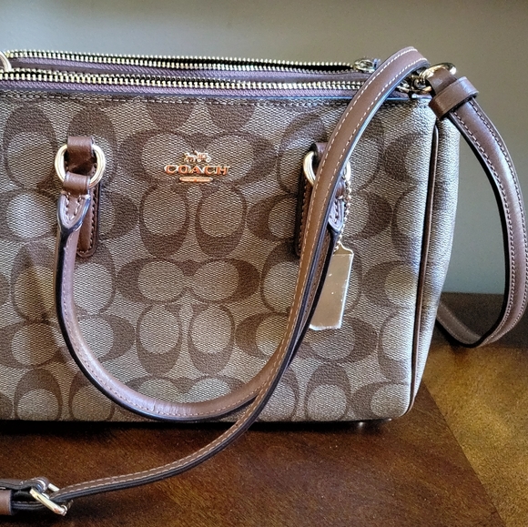 Coach | Bags | Mini Surrey Carryall In Signature Canvas | Poshmark